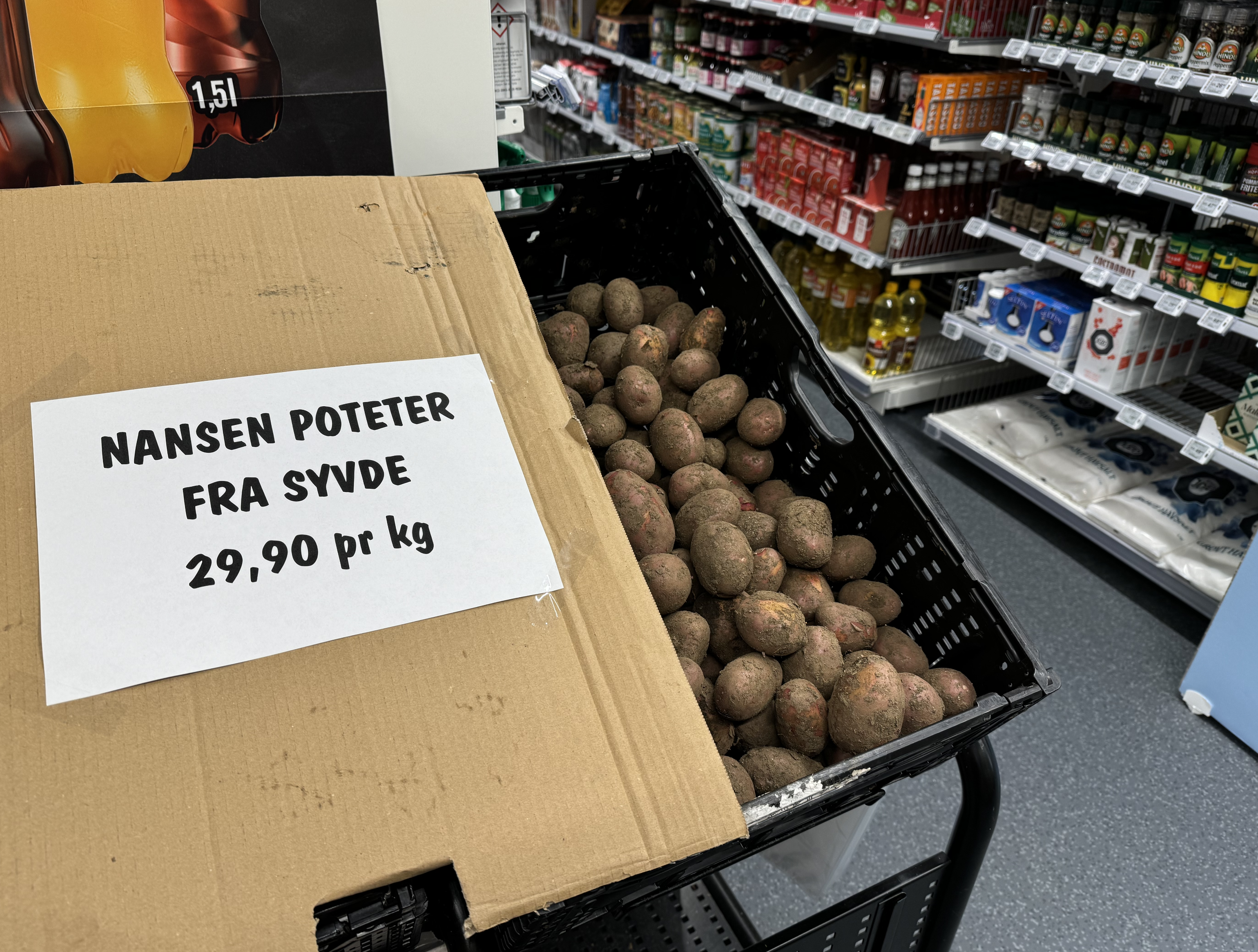 Populære kortreiste poteter... – Synste Møre